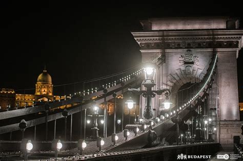 Photos The Decorative Lighting Of Hungarys Chain Bridge Is