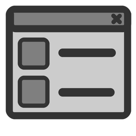 View Multicolumn Vector Icon Public Domain Vectors