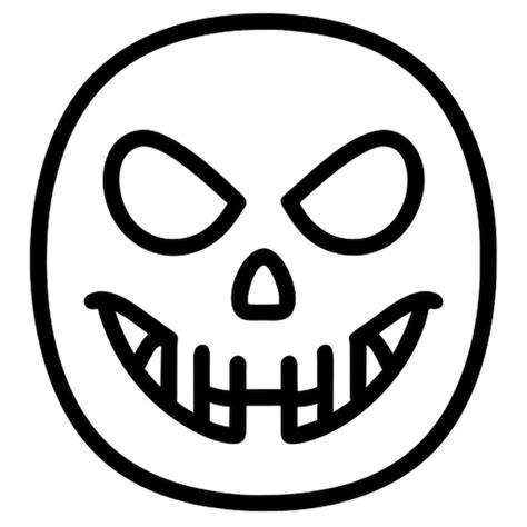 Premium Vector Hellowen Icon Outline