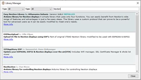 Easy Nextion Library Displays Arduino Forum