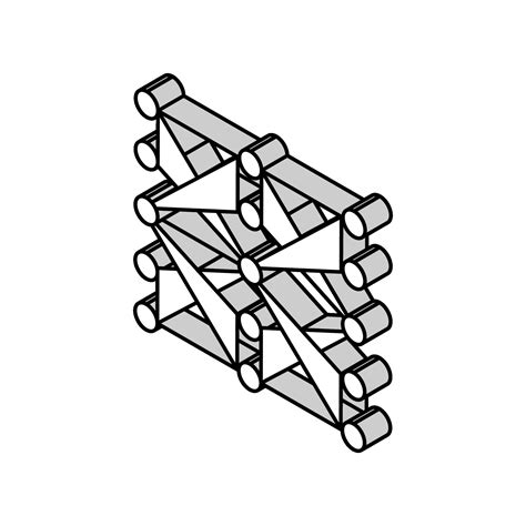 Multilayer Neural Network Isometric Icon Vector Illustration 39307972