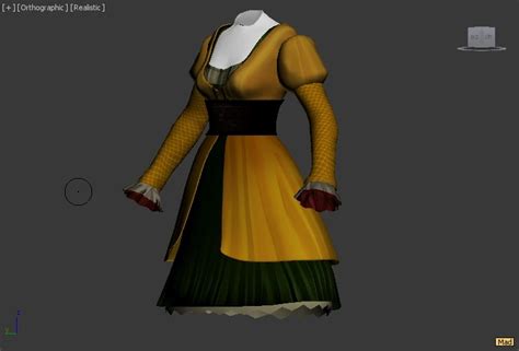 Madeleine Dress From Dragons Dogma Wip At Skyrim Nexus Mods And