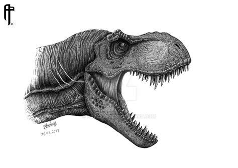 Jurassic World T Rex Rexy Portrait By Aram Rex On Deviantart