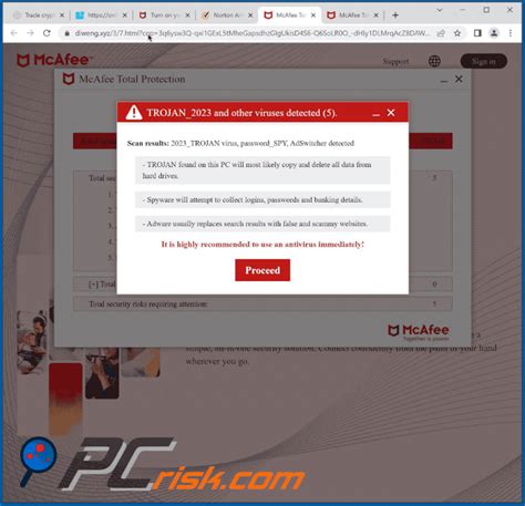 Trojan2023 And Other Viruses Detected 5 Pop Up Scam Removal And