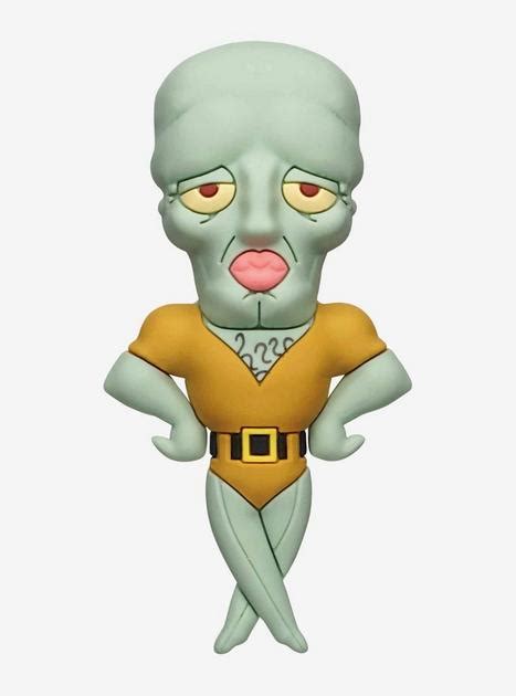 Spongebob Squarepants Handsome Squidward Magnet Hot Topic