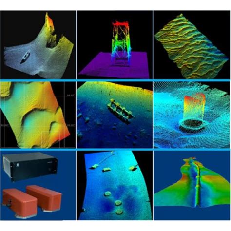 Shallow Water Multibeam Machine Multibeam Echo Sounder Fm Chirp Technology Core Tray