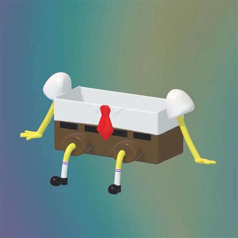 Cute Cartoon Spongebob Squarepants Pie Star Sponge Wipe Household