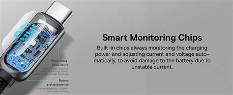 Baseus Online Baseus LED Display Fast Charging Data Cable Type C To Type C W A M Black