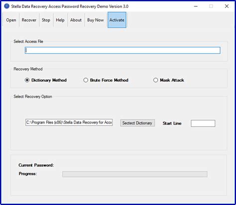 Access Password Recovery Tool Recover Unlock Ms Mdb Password