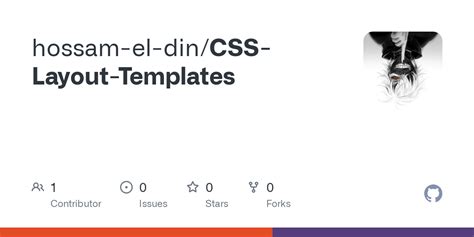 GitHub Hossam El Din CSS Layout Templates
