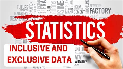 class 10th maths chapter statistics inclusive and exclusive data
