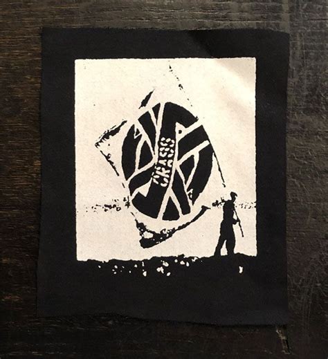 Crass Patch Flag 45revolution