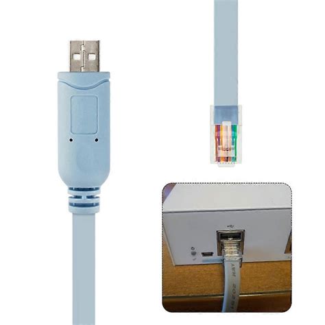 Console Cable For H3c Router Rollover Console Wire Faster Data Transfer