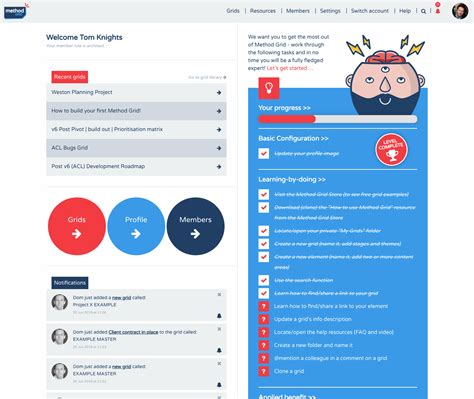 New Feature Personalised Homepage And Guided Learning Journey Blog Method Grid