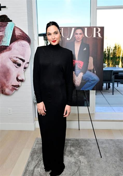 Gal Gadot Celebrates Dujour Media Cover In Nyc 03102025 • Celebmafia