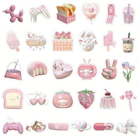 Cute Cute Laptop Stickers Aesthetic Stickers Iphone Case Stickers