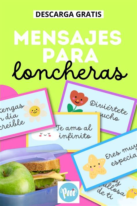 Notas Para Loncheras Para Imprimir Gratis