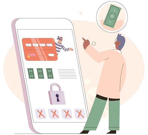 Premium Vector Thief Takes Advantage Of An Unsecured Network To Steal Personal Information