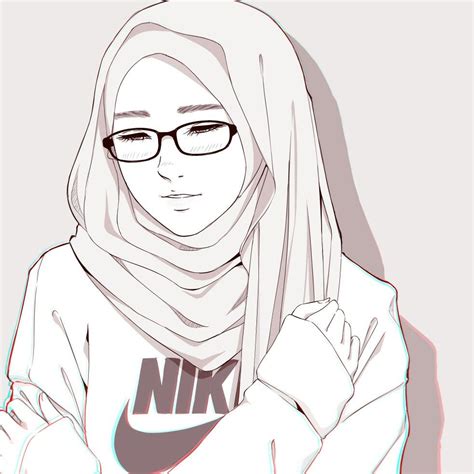 Sketsa Wanita Cantik Berhijab 59 Koleksi Gambar