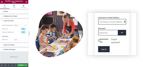 Elementor Registration Form Responsive Addons For Elementor