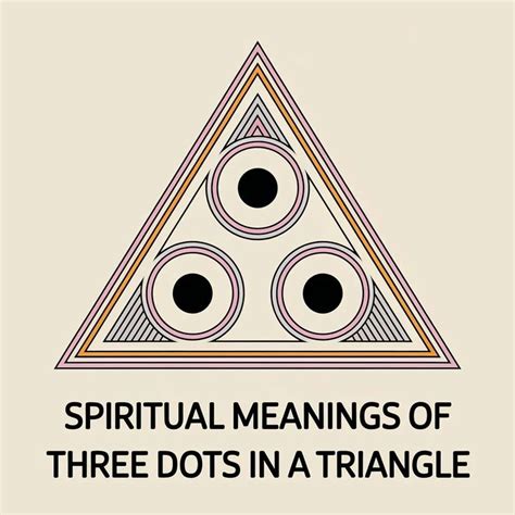 7 Spiritual Meanings Behind The Three Dots In A Triangle Symbol Triangle Symbol Three Dots