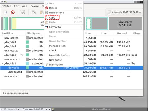 How To Clone Partition Using GParted Step By Step