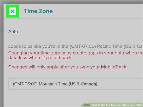Simple Ways To Set The Time And Date On A Fitbit WikiHow