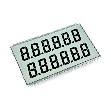 7 Segment Lcd Display Two Line Eight Characters