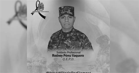 Identifican Al Soldado Que Murió Al Caer En Un Campo Minado En Teorama Norte De Santander