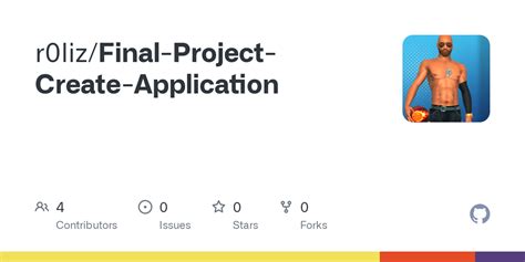 Github R0lizfinal Project Create Application