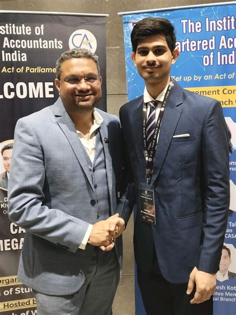 Kamlesh Vaishnav On Linkedin Icai Wicasavasai Megaconference