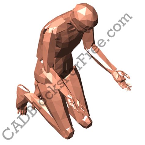 Man Free AutoCAD Block In DWG