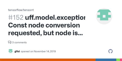 Uffmodelexceptionsuffexception Const Node Conversion Requested But