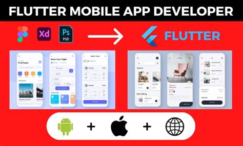 design and develop stunning flutter ui for your app by samr135 fiverr