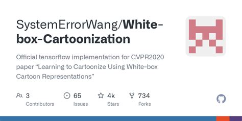 Github Systemerrorwang White Box Cartoonization Official Tensorflow Implementation For