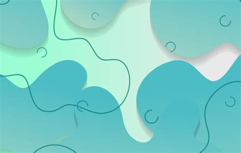 Premium Vector Abstract Gradient Dynamic Fluid Shapes Background Design Template