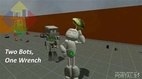 Two Bots, One Wrench and Valve's 2008 Development Fair - YouTube