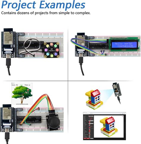 freenove kit de inicio definitivo para esp32 wrover incluido