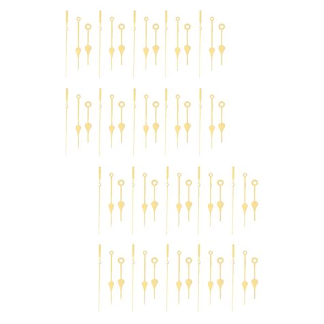 20 Sets Simple Diy Clock Hand Durable Diy Clock Pointer Diy Repair