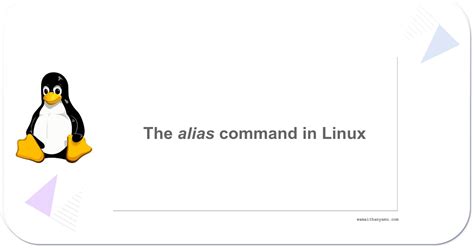 how to use alias commands to customize your linux terminal