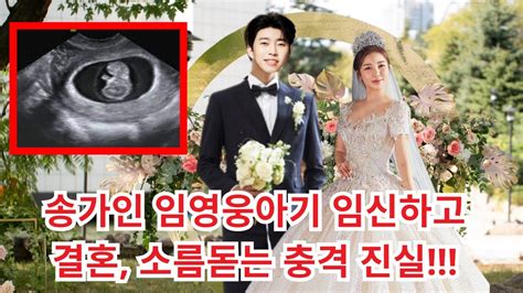송가인 임영웅아기 임신하고 결혼 소름돋는 충격 진실 Youtube