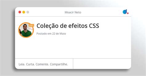 Coleção De Efeitos Css