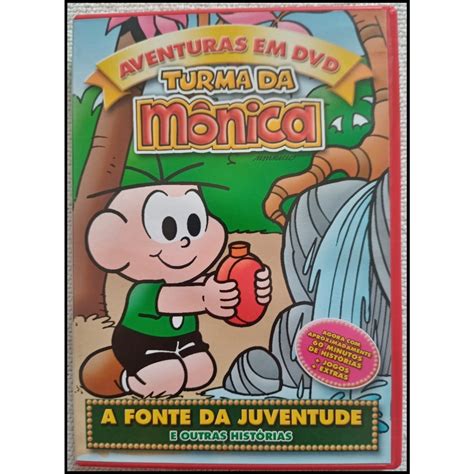 Dvd Turma Da Mônica A Fonte Da Juventude Edição Especial Original