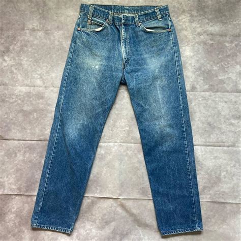 Vintage Levis 505s Orange Tab Jeans Made In Usa Depop