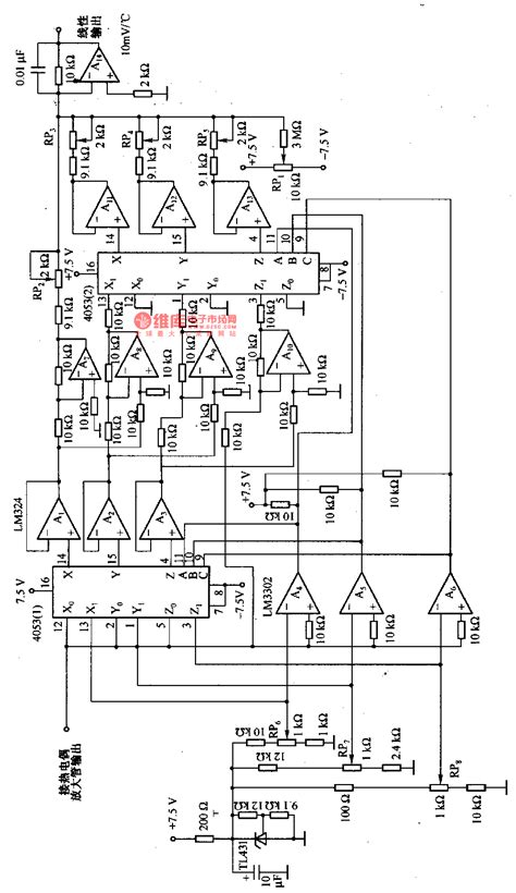 Thermocouple Linearization Circuit Powersupplycircuit Circuit