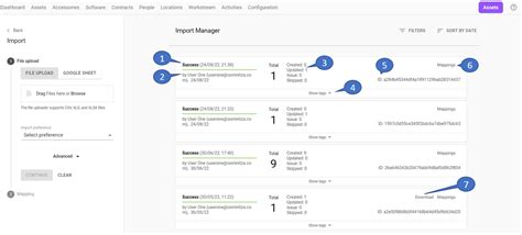Import Manager Oomnitza Documentation