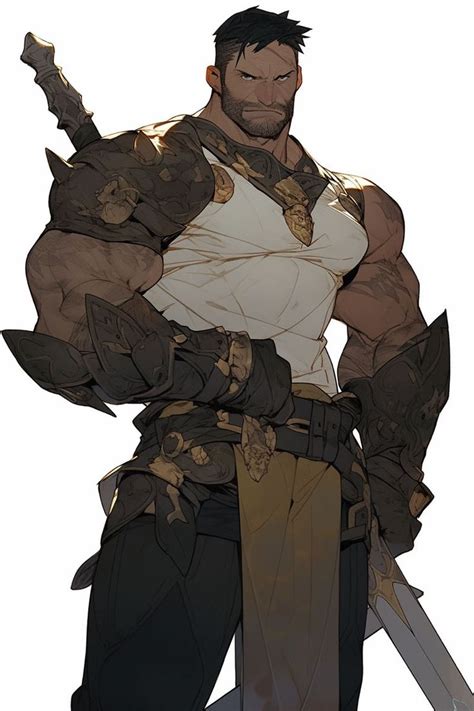 Pin By Mike T On Bara Drawing In 2024 Character Design Male