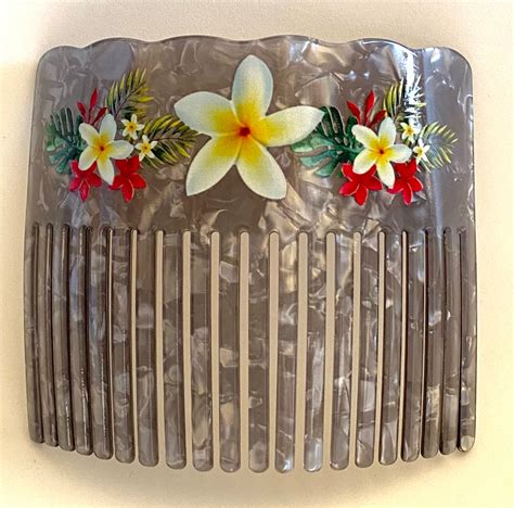 Turtle Shell Comb Polynesian Hale Kuai