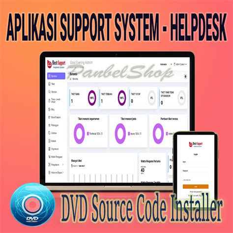 Jual Aplikasi Support System Helpdesk Source Code Shopee Indonesia
