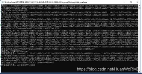信息安全实验四：rsa公钥加密算法 2019 04 28 信息安全实验rsa算法 csdn博客